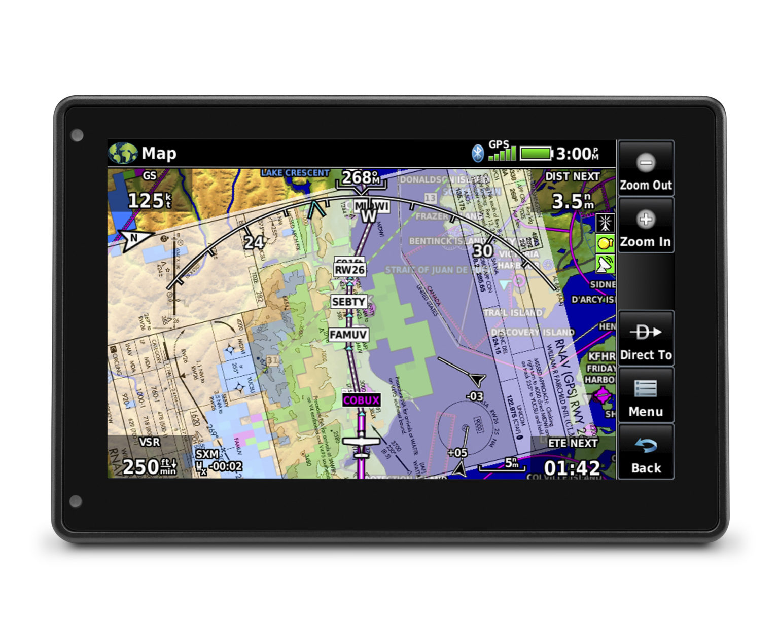 aera 760: 7-inch Format Portable Aviation GPS – General Avionics, Inc.
